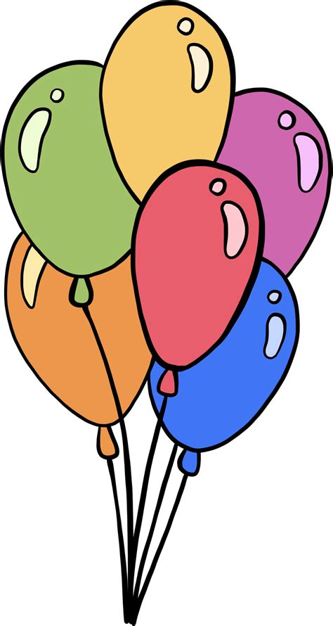oodle croquis à main levée dessin de ballon de fête 12806954 PNG