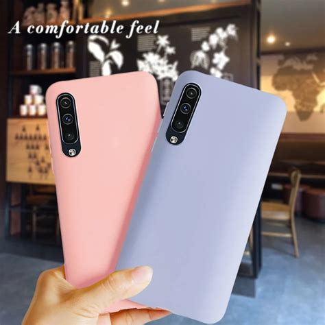 Funda De Silicona Para Samsung A A S A S Color Caramelo