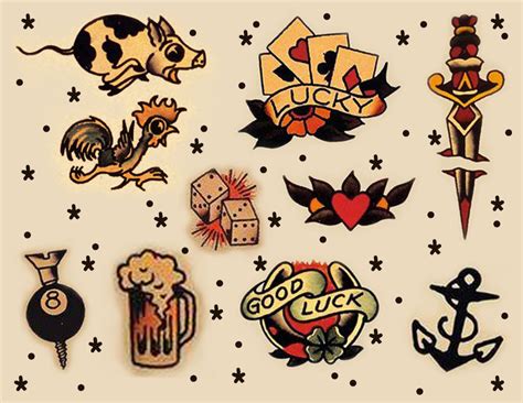 Aggregate More Than 54 Tattoo Flash Sailor Jerry Super Hot In Cdgdbentre