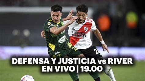 RIVER PLATE Vs DEFENSA Y JUSTICIA EN VIVO Por TyC Sports Domingol