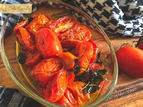 Tomate Confit Como Fazer Tomate Confitado Cada Receita