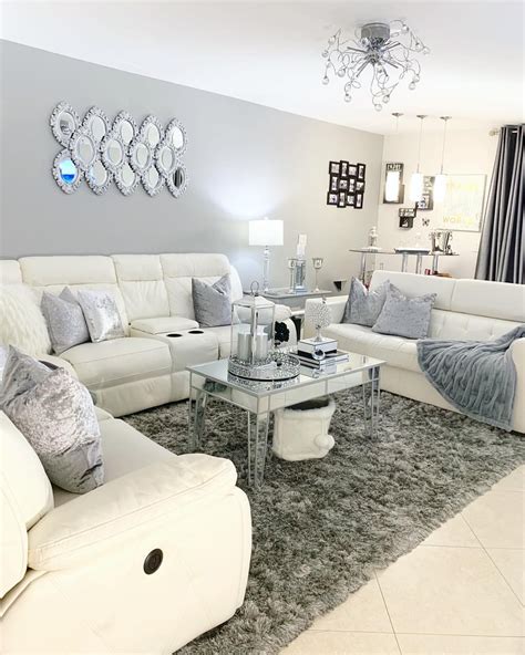 Silver Glam Living Room Atelier Yuwa Ciao Jp
