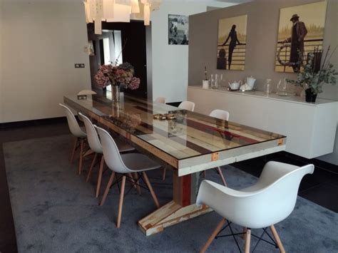 Plateau en verre pour table de salle à manger MG Miroiterie Vitrerie