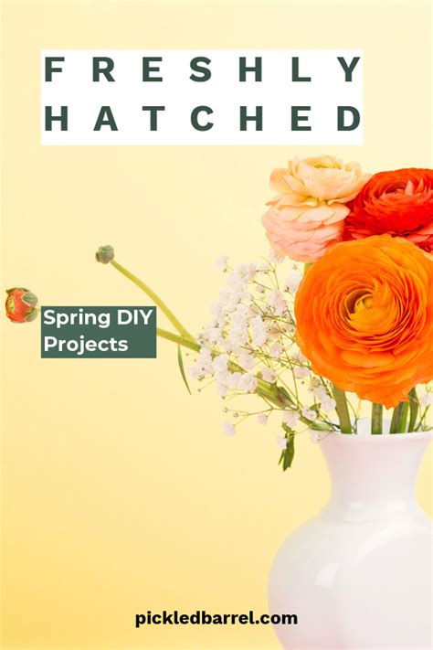 Freshly Hatched Spring DIY Projects Pickled Barrel