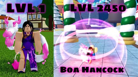 Becoming Boa Hancock Love In Blox Fruits Youtube