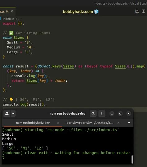 How To Use The Map Method With Enums In TypeScript Bobbyhadz