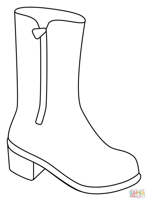 Bota De Mujer Para Colorear Dibujos Para Colorear Porn Sex Picture