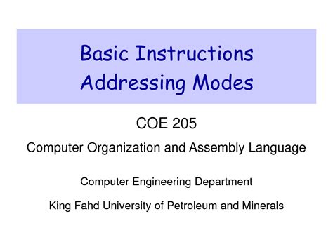 Solution Addressing Modes In Assembly Language Studypool