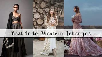 Best Indo Western Lehenga Designs Magicpin Blog