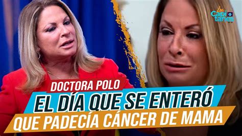 El D A Que La Doctora Polo De Caso Cerrado Se Enter Que Padec A