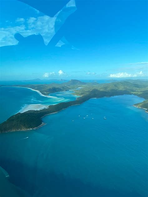 Great Barrier Reef Scenic Flight And Ocean Rafting Whitehaven Beach Day