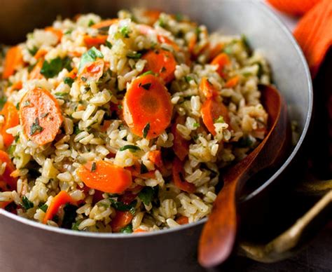 Cantinho Vegetariano Arroz Cenoura E Salsinha Vegana