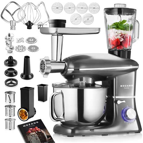 ROBOT PLANETARNY KUCHENNY BLENDER MIKSER DUŻY ZESTAW 6w1 MISA 6 2L