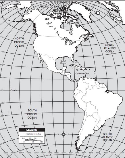 West Hemisphere Map Diagram Quizlet
