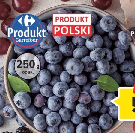 Borówki amerykańskie promocja Carrefour Ding pl