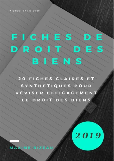 Fiches droit des biens Tous droits réservés fiches droit 1 Tous