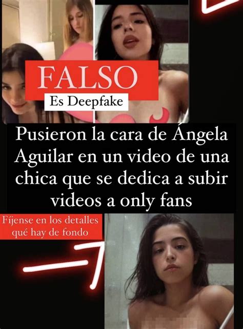 Esta es la foto filtrada de Ángela Aguilar que ha causado tendencia en