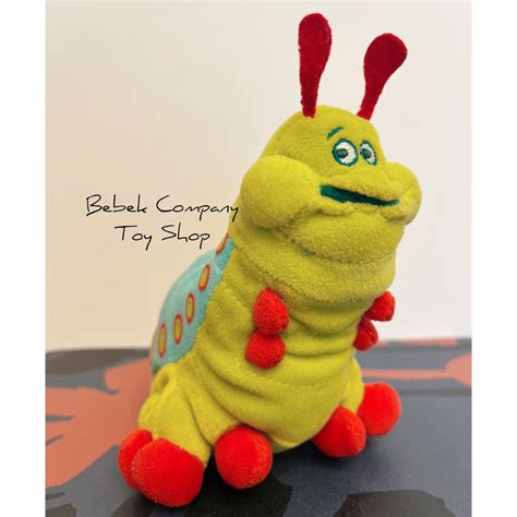 Disney Pixar a bug s life 迪士尼 皮克斯 蟲蟲危機 heimlich 毛毛蟲 玩偶 絕版玩具 興趣及遊戲 玩具與