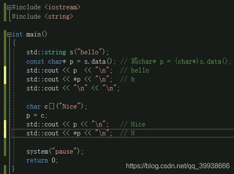 char数组与stl string 相互转换 博途将char的数组转换成string csdn博客