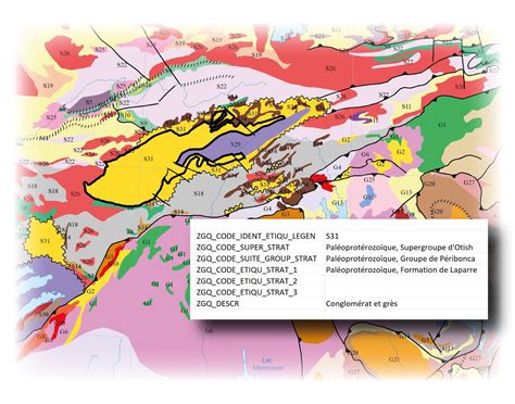 Geological Map Of Qu Bec G Ologie Qu Bec