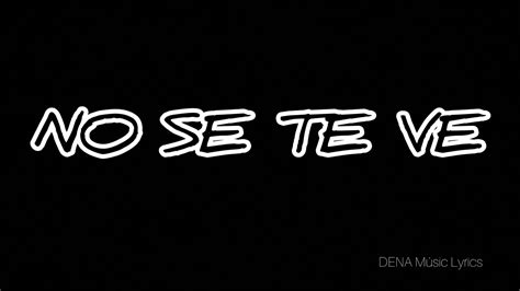 No Se Ve Emilia Ludmilla Zecca Letralyrics YouTube