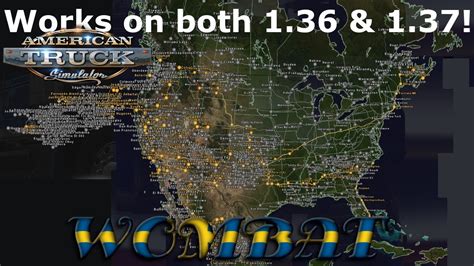 American Truck Simulator Full Map Large World Map