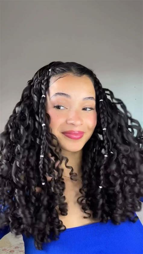 Pin Em Pins Criados Por Voc Em Penteado Simples Cabelo Solto