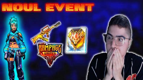 LIVE NOUL EVENT RAMPAGE UNITED FREE FIRE ROMANIA