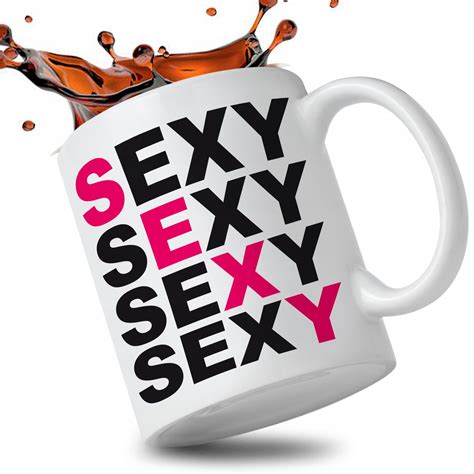 Kubek ceramiczny ŚMIESZNE Z NADRUKIEM SEXY 330 ml StyleCouture