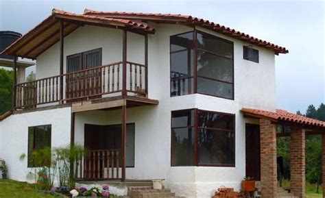 Casas De Campo De Dos Pisos Con Techo De Teja Casas Rusticas
