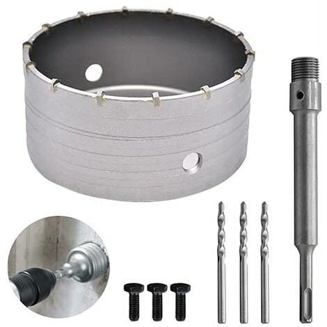 Scie à Cloche 160mm Bi Metal pour Carrelage Beton Scies Cloches