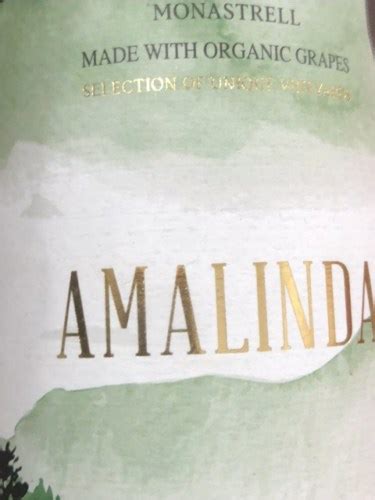 Alceño Amalinda Organic Monastrell Vivino US