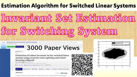 estimation of robust invariant set for switched linear systems [control theory] recursive method