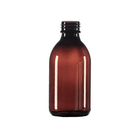 200ml Amber PET Pharma Sirop Bottle 28mm ROPP Neck BlueSky Solutions