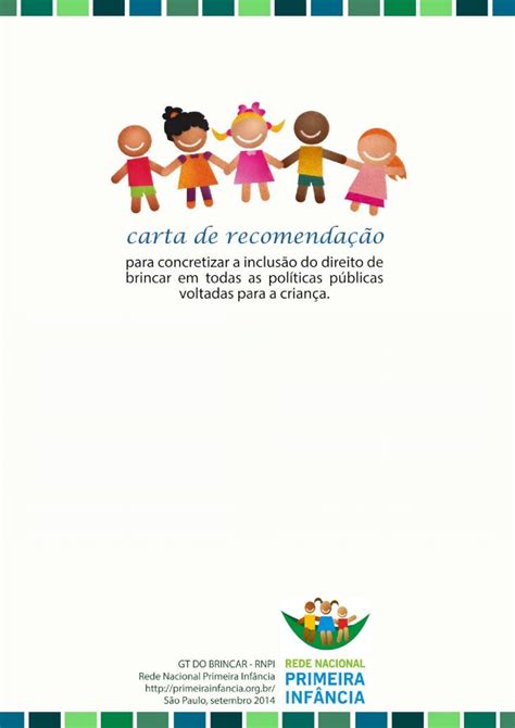 PDF Carta de Recomendações da RNPI para concretizar o Direito de