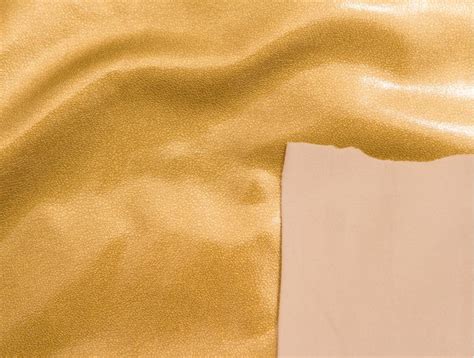 MJTrends 4 Way Stretch Gold Faux Leather