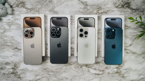 Iphone Pro In All Colors Natural Titanium Black White Blue
