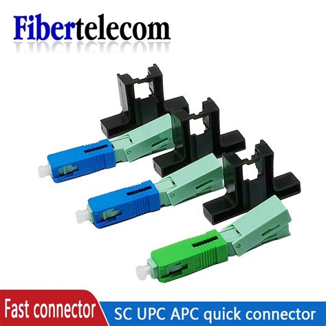 Ftth Sc Upc Fibra Ptica Conector R Pido Alta Qualidade Incorporado Upc