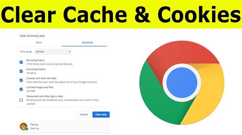 How To Clear Delete Cache Cookies In Google Chrome Browser YouTube