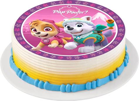 Bardzo Gruby Opłatek Na Tort Psi Patrol Duży 20 CM 7547456436 Ceny