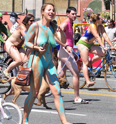 Fremont Solstice Parade Silver Paint Xxx Porn