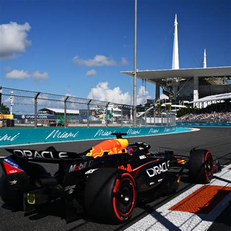 Clasificación del GP de Miami Verstappen logra su séptima pole