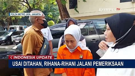 Rihana Dan Rihani Ditangkap Korban Penipuan Datangi Polda Metro Jaya