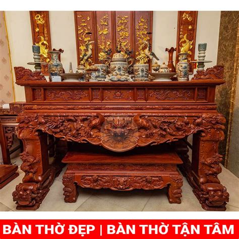 Top 50 mẫu bàn thờ gia tiên đẹp hiện đại nhất