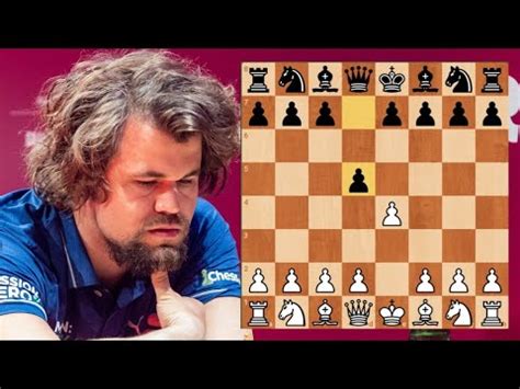 Scandinavian Defense Magnus Carlsen Vs Wesley So Youtube