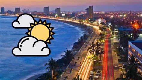 Clima en Mazatlán fuertes lluvias se pronostican para el puerto este 5