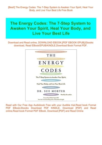 Best The Energy Codes The Step System To Awaken Your Spirit Heal