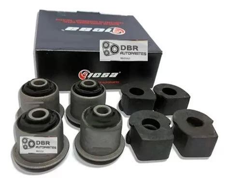 Kit Bujes Parrilla Reforma Barra Tren Delantero Vw Gol