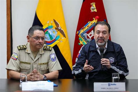 Alcalde de Quito Pabel Muñoz respalda a Agentes Civiles de Tránsito