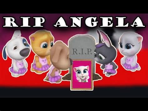 What Really Happened To Angela AMONG US R I P ANGELA My Talking